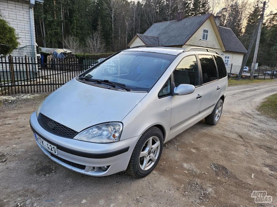 Ford Galaxy 2002 Prienai, ar dzinēja tilpumu 1.90 L un nobraukumu 333 tūkst. km par 1000 €, foto 1 vietnē AUTOMOTO.COM.LV