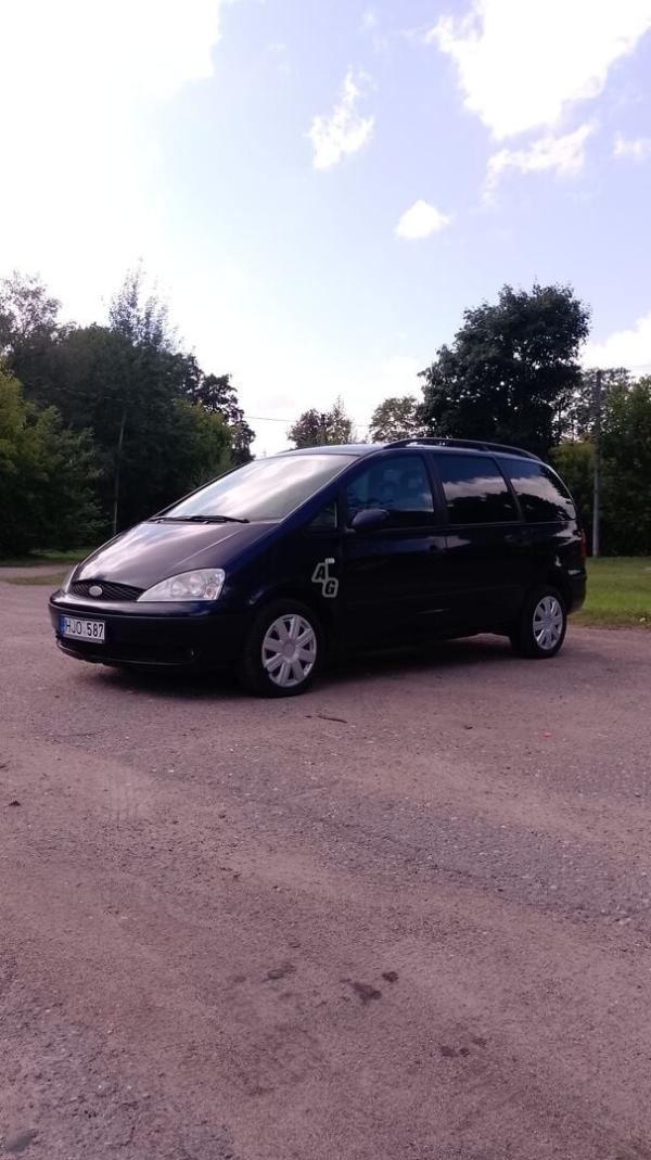 Ford Galaxy 2002 Kauņa, ar dzinēja tilpumu 1.90 L un nobraukumu 310 tūkst. km par 1500 €, foto 1 vietnē AUTOMOTO.COM.LV