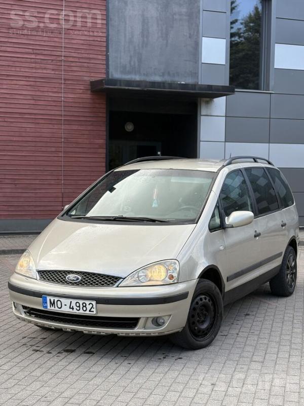 Ford Galaxy 2004 in Kuldiga, with an engine capacity of 1.90 L and mileage of 267 thousand km for 1200 €, photo 1 on AUTOMOTO.COM.LV
