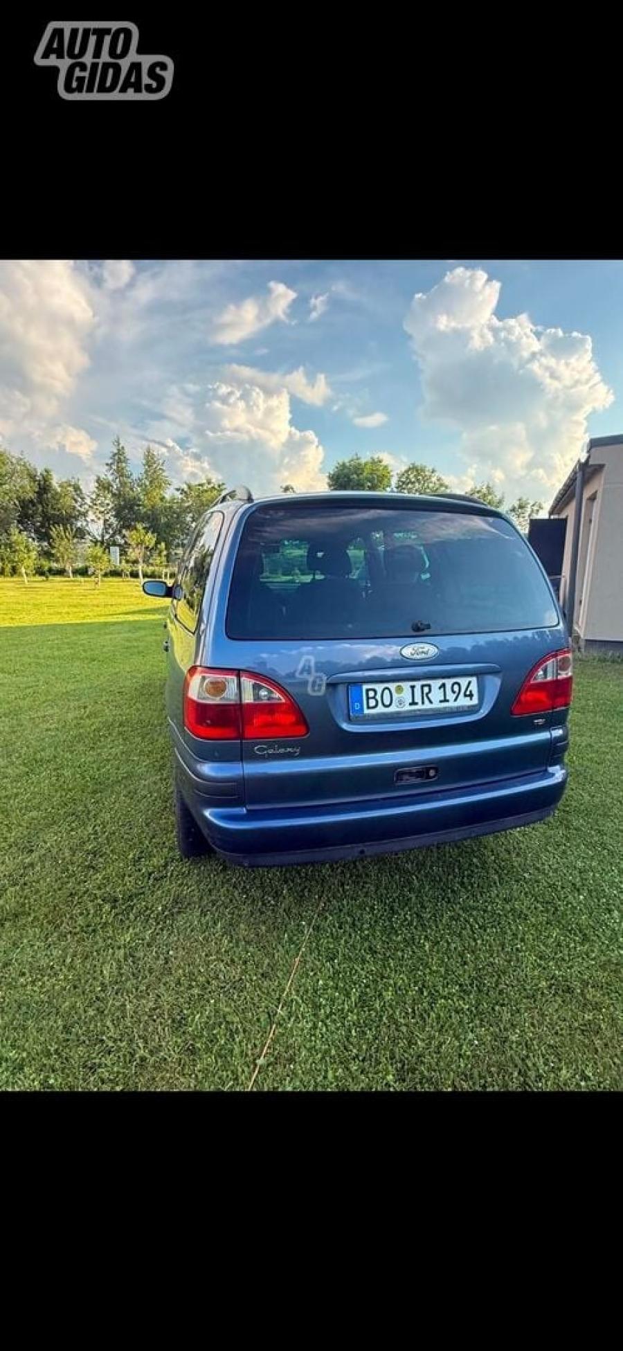 Ford Galaxy 2005 Panevēža, ar dzinēja tilpumu 1.90 L un nobraukumu 2 tūkst. km par 2400 €, foto 6 vietnē AUTOMOTO.COM.LV