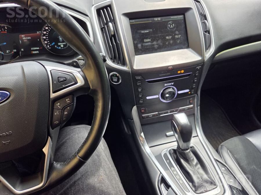 Ford Galaxy 2016 Rīga, ar dzinēja tilpumu 2.00 L un nobraukumu 272 tūkst. km par 8300 €, foto 12 vietnē AUTOMOTO.COM.LV