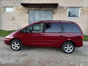Sarkans Ford Galaxy 1996 Joniškis, ar dzinēja tilpumu 1.90 L un nobraukumu 430 tūkst. km par 850 €, foto 1 vietnē AUTOMOTO.COM.LV