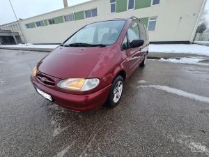 Sarkans Ford Galaxy 1998 Ukmergė, ar dzinēja tilpumu 1.90 L un nobraukumu 332 tūkst. km par 1050 €, foto  vietnē AUTOMOTO.COM.LV
