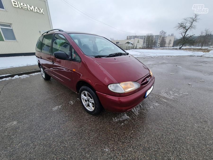 Sarkans Ford Galaxy 1998 Ukmergė, ar dzinēja tilpumu 1.90 L un nobraukumu 332 tūkst. km par 1050 €, foto 2 vietnē AUTOMOTO.COM.LV