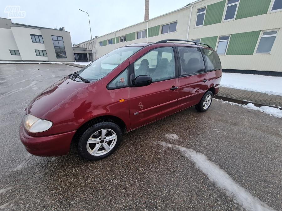 Sarkans Ford Galaxy 1998 Ukmergė, ar dzinēja tilpumu 1.90 L un nobraukumu 332 tūkst. km par 1050 €, foto 3 vietnē AUTOMOTO.COM.LV