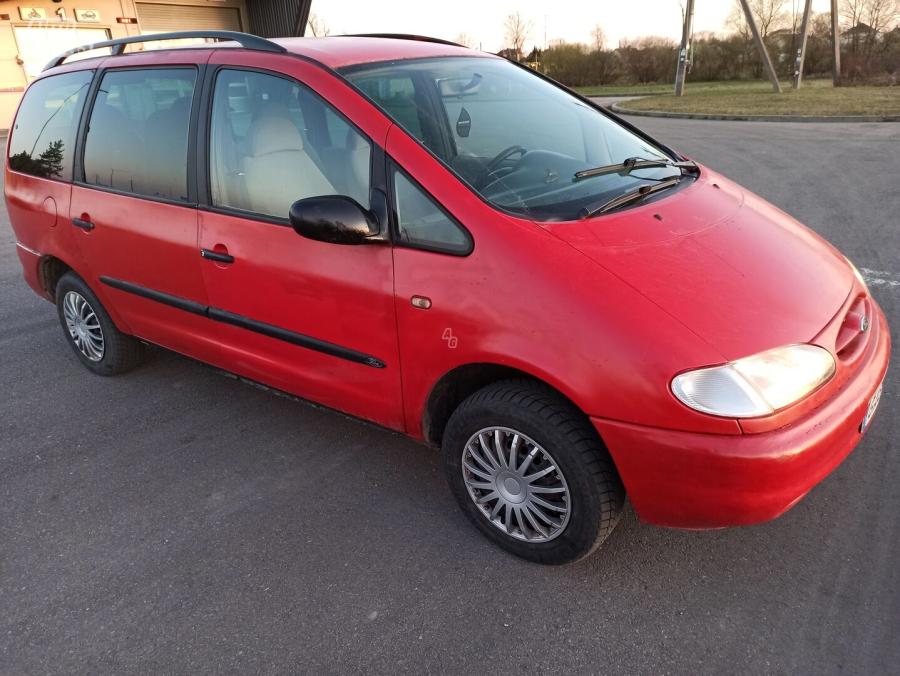 Sarkans Ford Galaxy 1999 Viļņa, ar dzinēja tilpumu 1.90 L un nobraukumu 394 tūkst. km par 650 €, foto 14 vietnē AUTOMOTO.COM.LV
