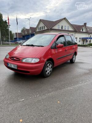 Red Ford Galaxy 1999 in Jurbarkas, with an engine capacity of 1.90 L and mileage of 281 thousand km for 1250 €, photo  on AUTOMOTO.COM.LV