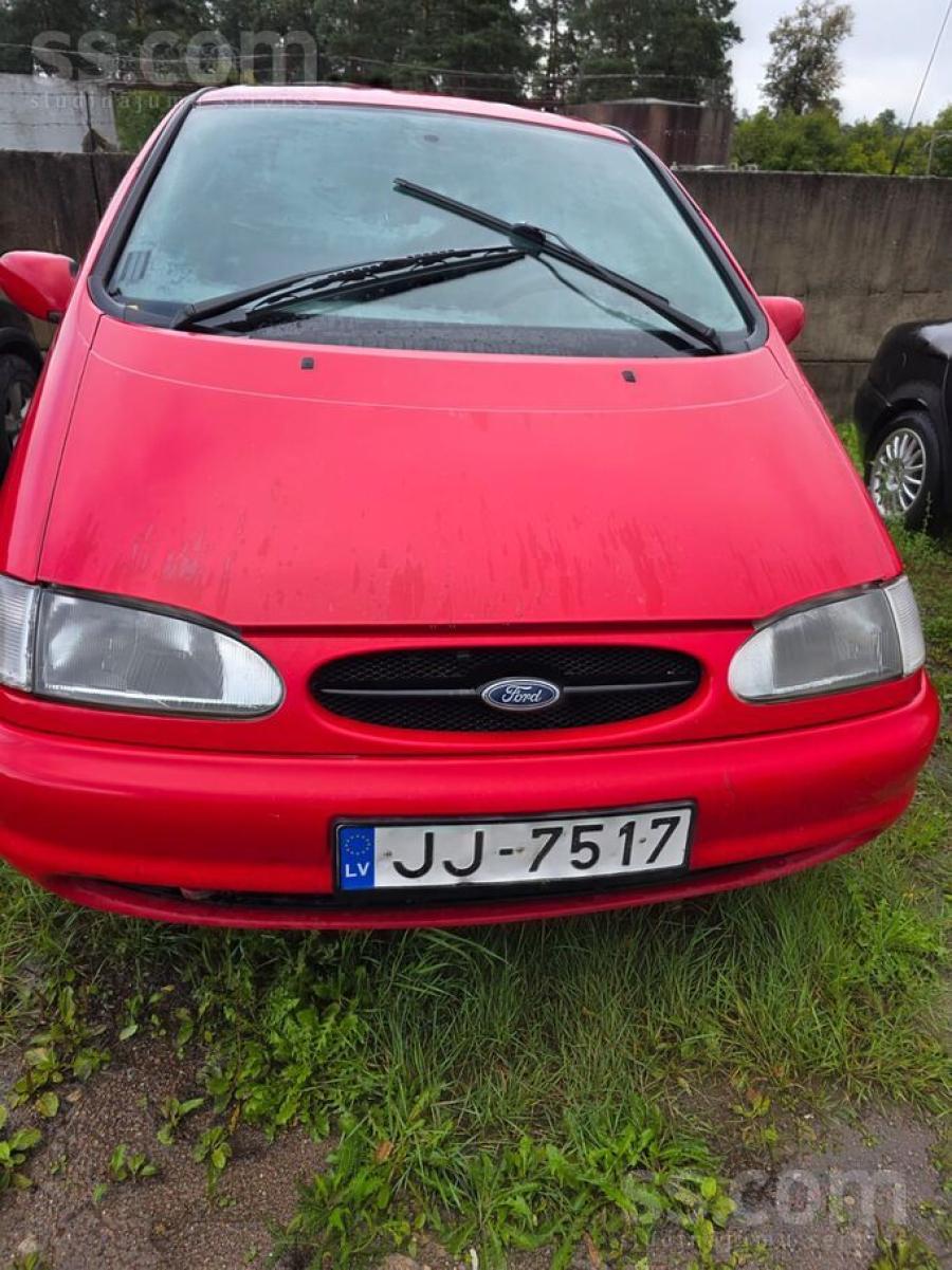 Sarkans Ford Galaxy 1999 Daugavpils, ar dzinēja tilpumu 1.90 L un nobraukumu 460 tūkst. km par 700 €, foto 1 vietnē AUTOMOTO.COM.LV
