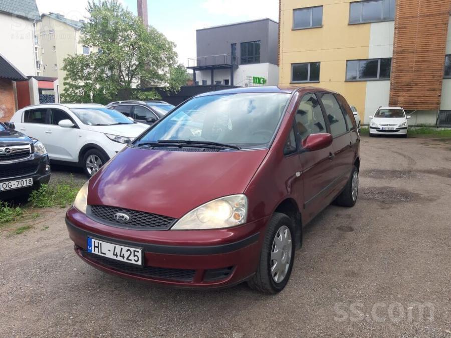 Red Ford Galaxy 2001 in Daugavpils, with an engine capacity of 1.90 L and mileage of 0 thousand km for 1350 €, photo 1 on AUTOMOTO.COM.LV