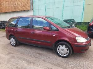 Red Ford Galaxy 2001 in Daugavpils, with an engine capacity of 1.90 L and mileage of 0 thousand km for 1350 €, photo 5 on AUTOMOTO.COM.LV