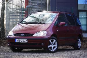 Sarkans Ford Galaxy 2004 Rīga, ar dzinēja tilpumu 2.30 L un nobraukumu 283 tūkst. km par 1490 €, foto  vietnē AUTOMOTO.COM.LV