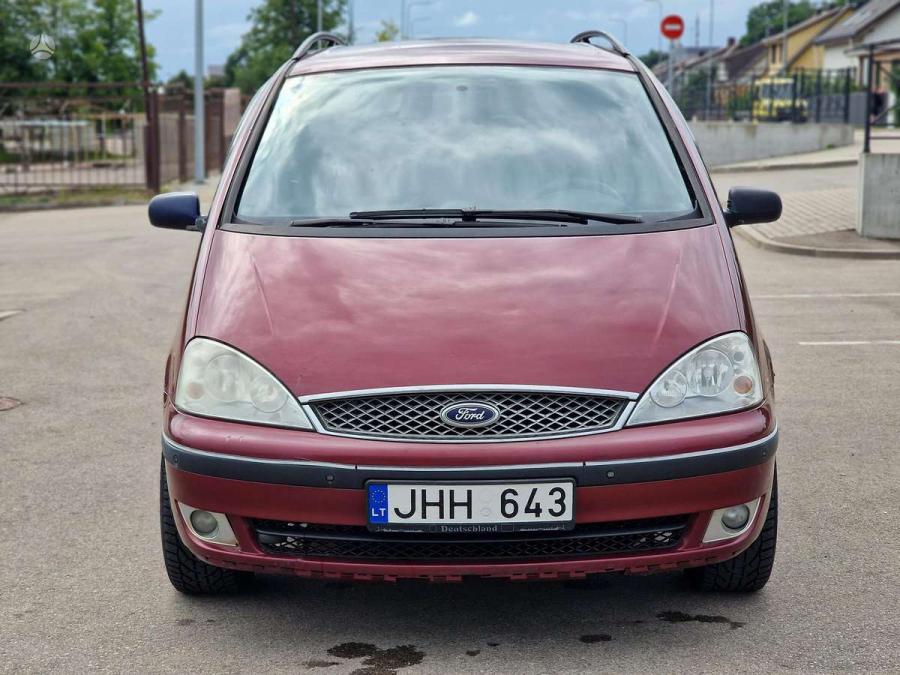 Red Ford Galaxy 2004 in Telschi, with an engine capacity of 1.90 L and mileage of 326 thousand km for 1200 €, photo 3 on AUTOMOTO.COM.LV