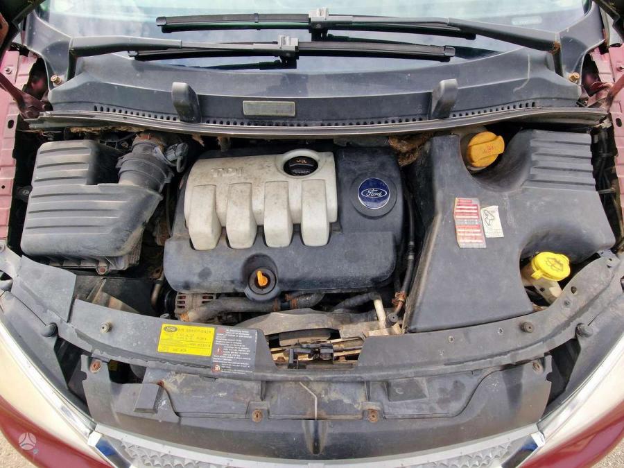 Red Ford Galaxy 2004 in Telschi, with an engine capacity of 1.90 L and mileage of 326 thousand km for 1200 €, photo 20 on AUTOMOTO.COM.LV