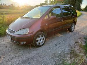 Sarkans Ford Galaxy 2005 Rēzekne, ar dzinēja tilpumu 1.90 L un nobraukumu 350 tūkst. km par 1300 €, foto 3 vietnē AUTOMOTO.COM.LV