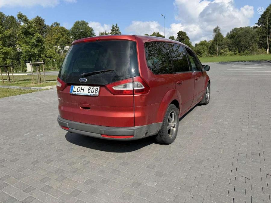 Sarkans Ford Galaxy 2008 Kauņa, ar dzinēja tilpumu 2.00 L un nobraukumu 245 tūkst. km par 2100 €, foto 9 vietnē AUTOMOTO.COM.LV