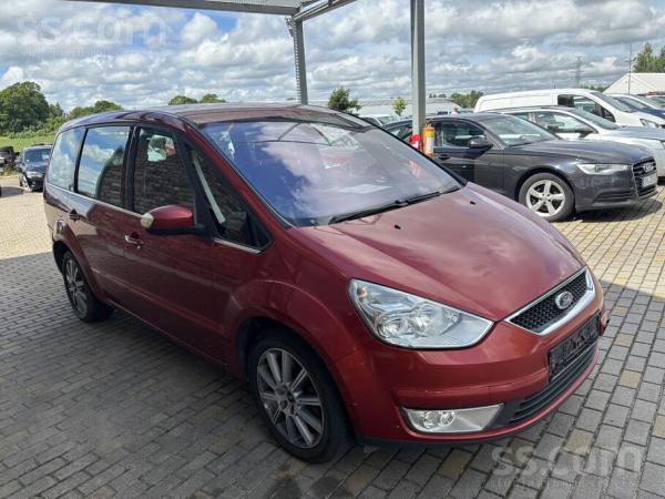 Red Ford Galaxy 2009 in Talsi, with an engine capacity of 2.00 L and mileage of 0 thousand km for 2770 €, photo 5 on AUTOMOTO.COM.LV