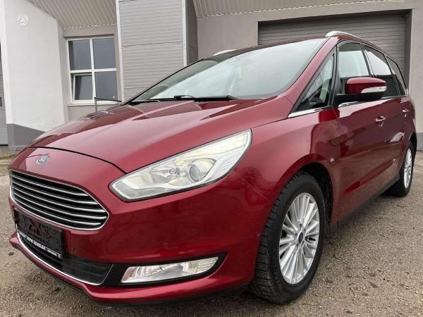 Red Ford Galaxy 2017 in Utena, with an engine capacity of 2.00 L and mileage of 246 thousand km for 9500 €, photo 1 on AUTOMOTO.COM.LV