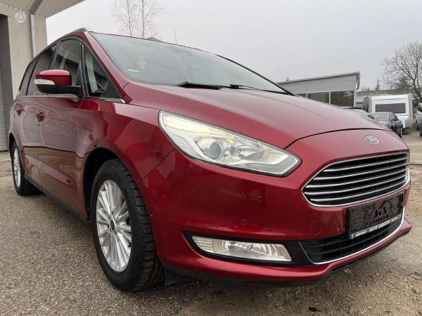 Red Ford Galaxy 2017 in Utena, with an engine capacity of 2.00 L and mileage of 246 thousand km for 9500 €, photo 2 on AUTOMOTO.COM.LV