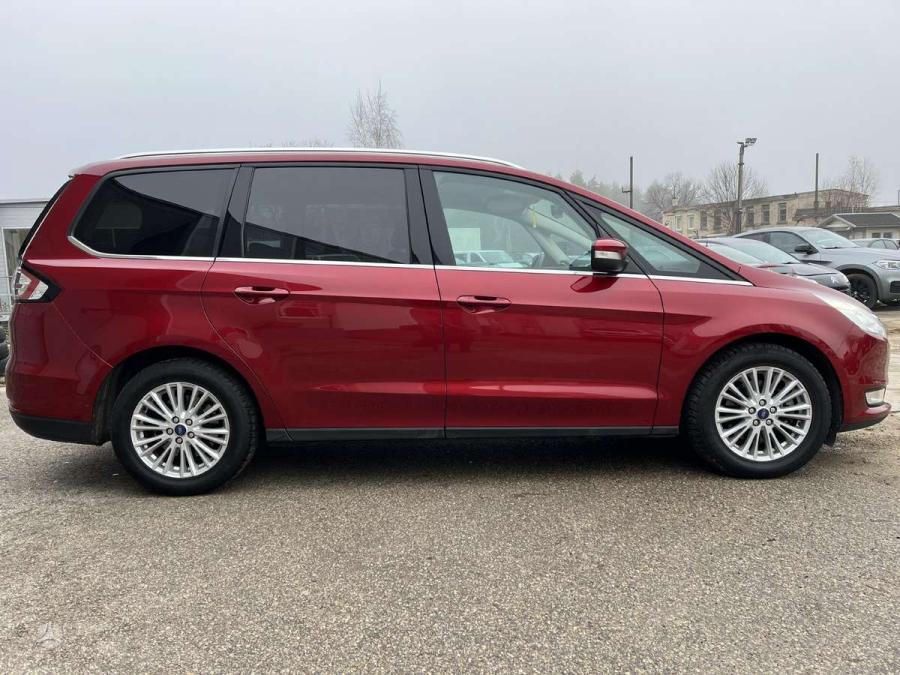 Sarkans Ford Galaxy 2017 Utena, ar dzinēja tilpumu 2.00 L un nobraukumu 246 tūkst. km par 9500 €, foto 4 vietnē AUTOMOTO.COM.LV