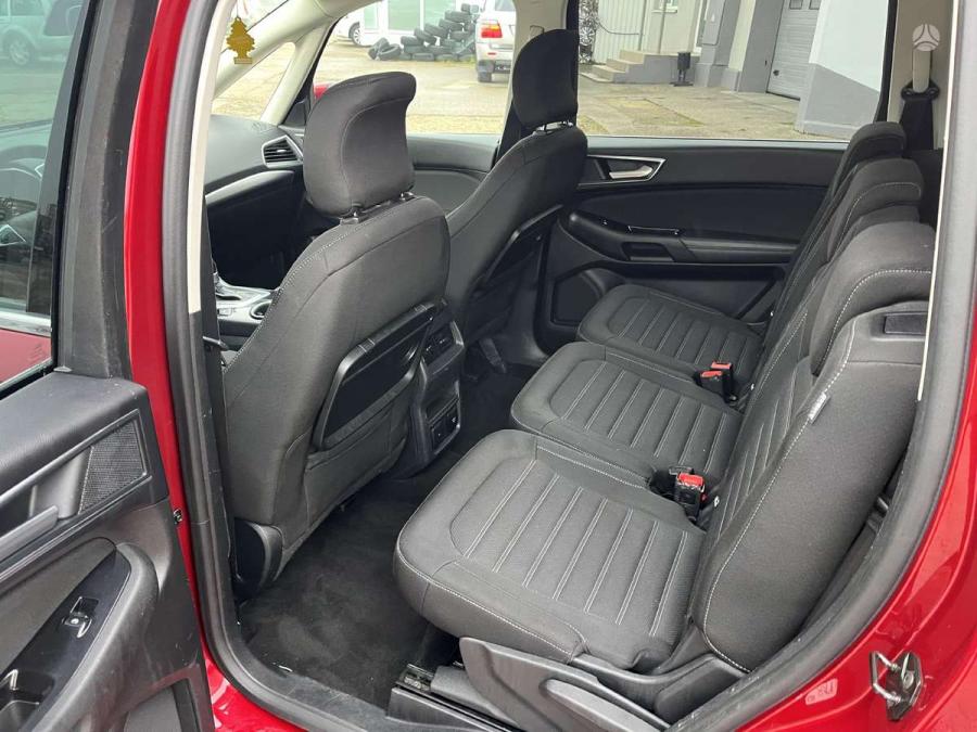Sarkans Ford Galaxy 2017 Utena, ar dzinēja tilpumu 2.00 L un nobraukumu 246 tūkst. km par 9500 €, foto 17 vietnē AUTOMOTO.COM.LV
