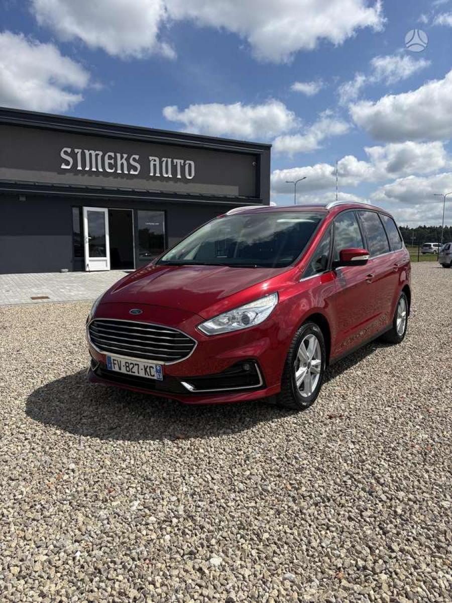 Red Ford Galaxy 2020 in Taurage, with an engine capacity of 2.00 L and mileage of 199 thousand km for 9400 €, photo 3 on AUTOMOTO.COM.LV