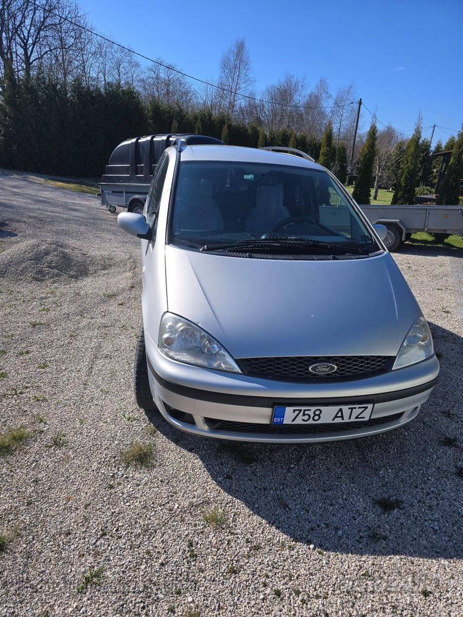 Ford Galaxy 2001 in Tallinn, with an engine capacity of 1.90 L and mileage of 0 thousand km for 1200 €, photo 3 on AUTOMOTO.COM.LV