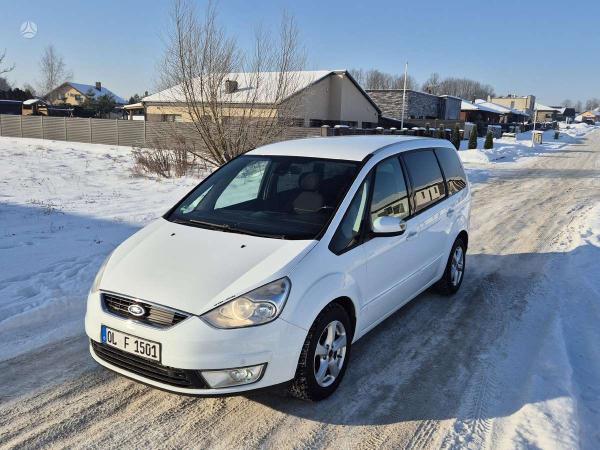 White Ford Galaxy 2009 in Kaunas, with an engine capacity of 2.00 L and mileage of 240 thousand km for 3650 €, photo 1 on AUTOMOTO.COM.LV