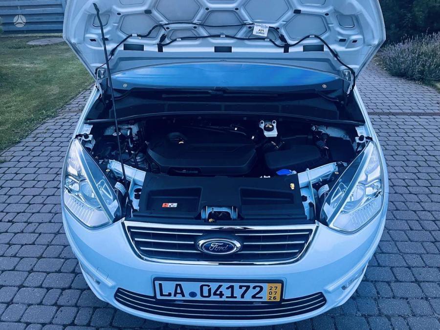 White Ford Galaxy 2011 in Marijampole, with an engine capacity of 1.60 L and mileage of 133 thousand km for 5600 €, photo 23 on AUTOMOTO.COM.LV