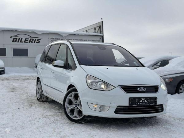 White Ford Galaxy 2012 in Utena, with an engine capacity of 2.18 L and mileage of 270 thousand km for 5690 €, photo 1 on AUTOMOTO.COM.LV