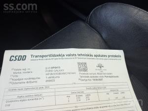 Balts Ford Galaxy 2012 Rēzekne, ar dzinēja tilpumu 2.20 L un nobraukumu 0 tūkst. km par 5150 €, foto 12 vietnē AUTOMOTO.COM.LV