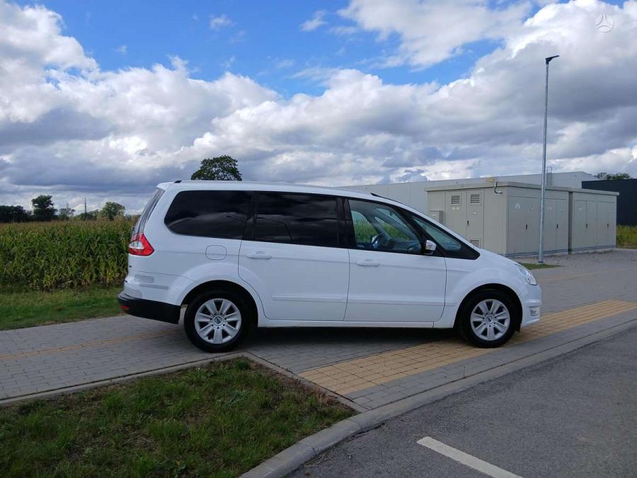 White Ford Galaxy 2013 in Marijampole, with an engine capacity of 1.60 L and mileage of 127 thousand km for 5550 €, photo 4 on AUTOMOTO.COM.LV
