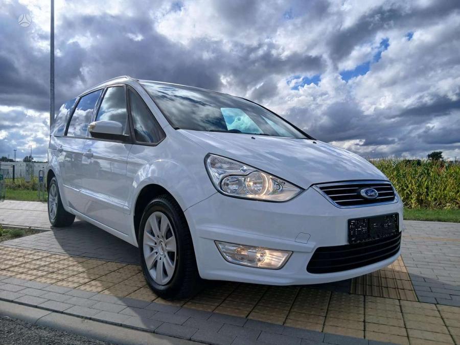 White Ford Galaxy 2013 in Marijampole, with an engine capacity of 1.60 L and mileage of 127 thousand km for 5550 €, photo 19 on AUTOMOTO.COM.LV