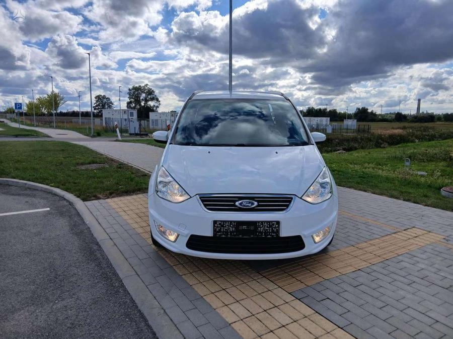 White Ford Galaxy 2013 in Marijampole, with an engine capacity of 1.60 L and mileage of 127 thousand km for 5550 €, photo 21 on AUTOMOTO.COM.LV