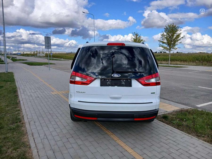 White Ford Galaxy 2013 in Marijampole, with an engine capacity of 1.60 L and mileage of 127 thousand km for 5550 €, photo 22 on AUTOMOTO.COM.LV