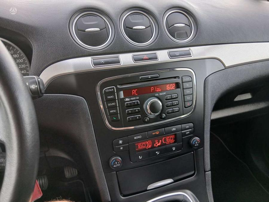 White Ford Galaxy 2013 in Marijampole, with an engine capacity of 1.60 L and mileage of 127 thousand km for 5550 €, photo 26 on AUTOMOTO.COM.LV