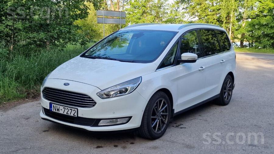 Balts Ford Galaxy 2015 Jūrmala, ar dzinēja tilpumu 2.00 L un nobraukumu 0 tūkst. km par 8600 €, foto 1 vietnē AUTOMOTO.COM.LV