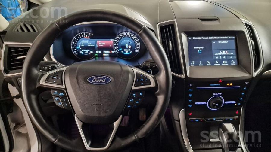 Balts Ford Galaxy 2015 Jūrmala, ar dzinēja tilpumu 2.00 L un nobraukumu 0 tūkst. km par 8600 €, foto 7 vietnē AUTOMOTO.COM.LV