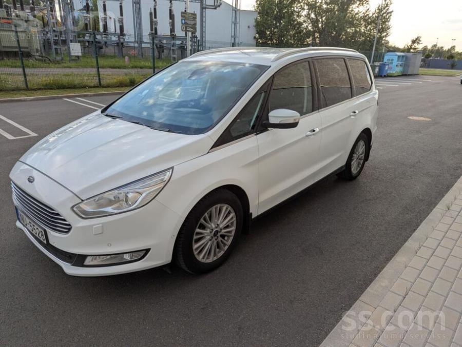 Balts Ford Galaxy 2018 Rīga, ar dzinēja tilpumu 2.00 L un nobraukumu 0 tūkst. km par 8900 €, foto 1 vietnē AUTOMOTO.COM.LV