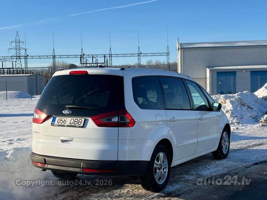 White Ford Galaxy 2014 in Tallinn, with an engine capacity of 2.00 L and mileage of 292 thousand km for 8200 €, photo 6 on AUTOMOTO.COM.LV