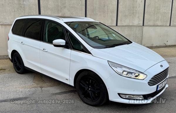 White Ford Galaxy 2016 in Tallinn, with an engine capacity of 2.00 L and mileage of 223 thousand km for 14999 €, photo 4 on AUTOMOTO.COM.LV