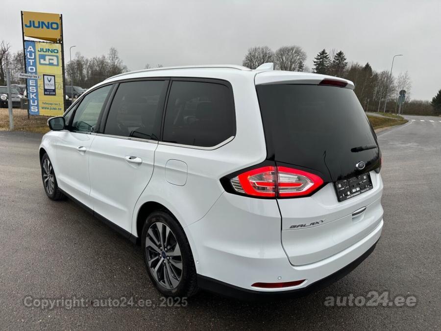 White Ford Galaxy 2021 in Tartu, with an engine capacity of 2.00 L and mileage of 217 thousand km for 17990 €, photo 4 on AUTOMOTO.COM.LV