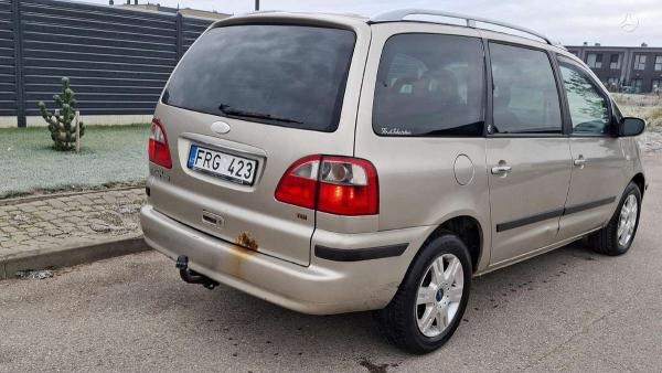Yellow Ford Galaxy 2005 in Kaunas, with an engine capacity of 1.90 L and mileage of 373 thousand km for 1450 €, photo 4 on AUTOMOTO.COM.LV