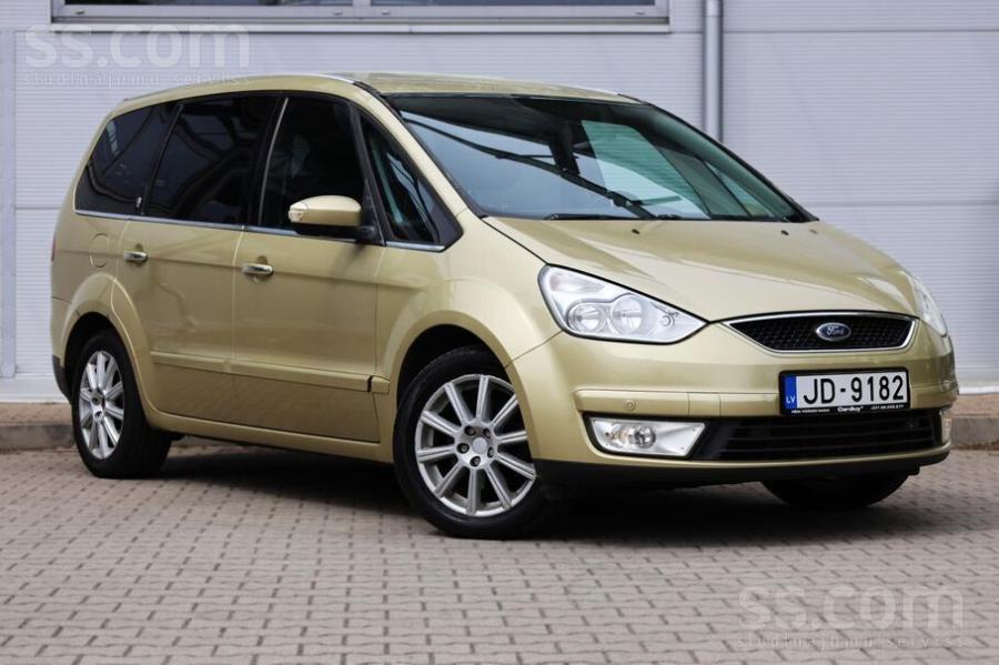 Yellow Ford Galaxy 2008 in Riga, with an engine capacity of 1.80 L and mileage of 0 thousand km for 3495 €, photo 3 on AUTOMOTO.COM.LV