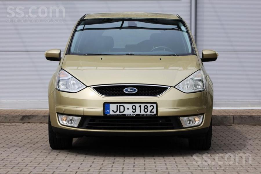 Yellow Ford Galaxy 2008 in Riga, with an engine capacity of 1.80 L and mileage of 0 thousand km for 3495 €, photo 4 on AUTOMOTO.COM.LV