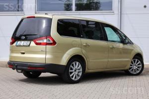 Yellow Ford Galaxy 2008 in Riga, with an engine capacity of 1.80 L and mileage of 0 thousand km for 3495 €, photo 7 on AUTOMOTO.COM.LV