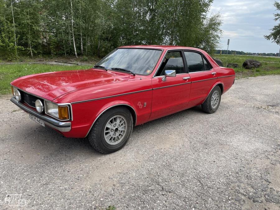Red Ford Granada 1977 in Birzai, with an engine capacity of 2.00 L and mileage of 112 thousand km for 6999 €, photo 1 on AUTOMOTO.COM.LV