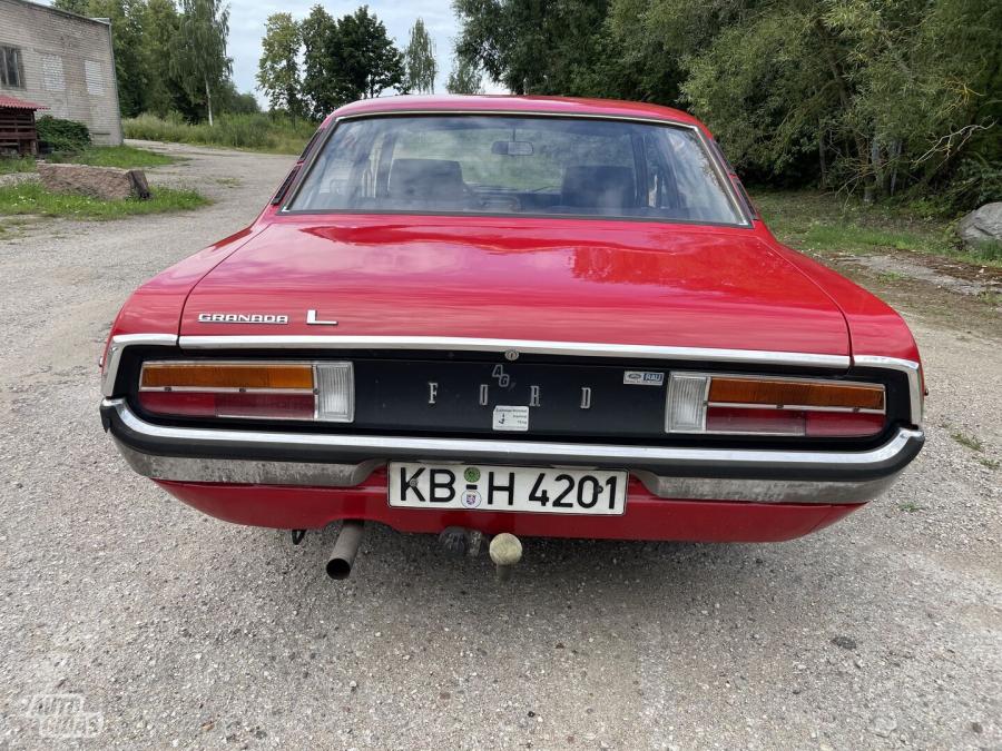 Red Ford Granada 1977 in Birzai, with an engine capacity of 2.00 L and mileage of 112 thousand km for 6999 €, photo 11 on AUTOMOTO.COM.LV