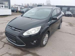 Melns Ford Grand C-MAX 2011 Kauņa, ar dzinēja tilpumu 1.60 L un nobraukumu 220 tūkst. km par 3800 €, foto  vietnē AUTOMOTO.COM.LV