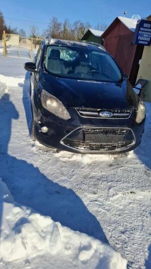 Black Ford Grand C-MAX 2011 in Vilnius, with an engine capacity of 2.00 L and mileage of 245 thousand km for 3140 €, photo 2 on AUTOMOTO.COM.LV