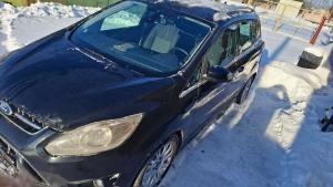 Black Ford Grand C-MAX 2011 in Vilnius, with an engine capacity of 2.00 L and mileage of 245 thousand km for 3140 €, photo 4 on AUTOMOTO.COM.LV
